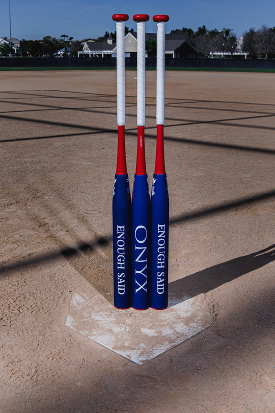 2026 Onyx Enough Said Blue Red White End Load Senior Softball Slowpitc ...